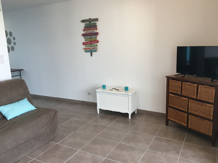 Apartment T2 Air-conditioned - Beach - Downtown - Saintes-Maries-de-la-Mer