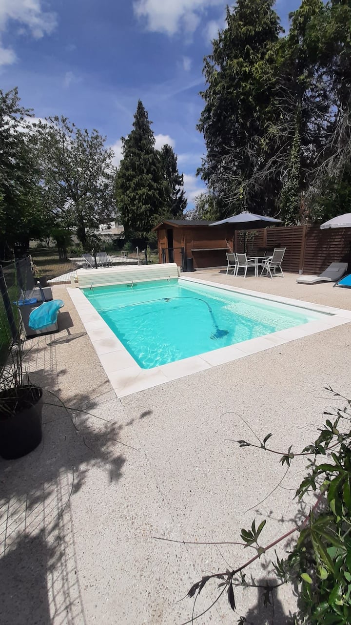 Maison Familiale Avec Piscine – Calme & Détente - Brie-Comte-Robert
