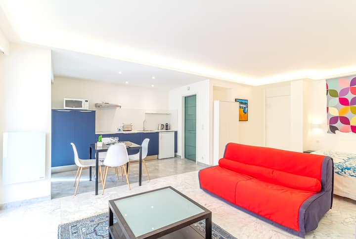 Logement Moderne -2 Personnes Jean Medecin - Castel Plage - Nice