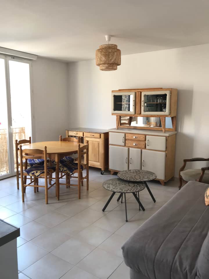 Joli T3 Cœur De Village / Jardin / Garage - Frontignan