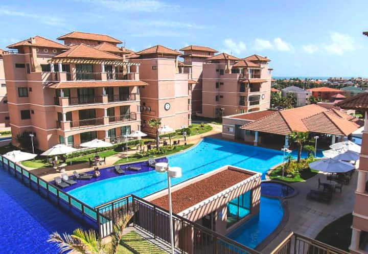 Apto De 2 Suítes Próximo (A 3 Min) Ao Beach Park - Aquiraz