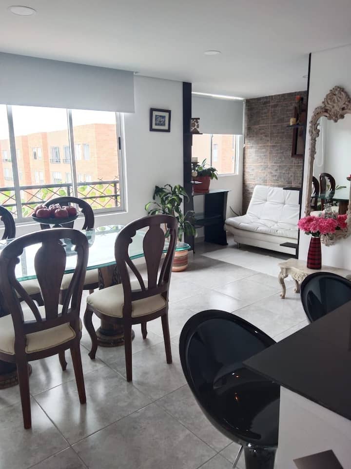 Confortable Apartamento En Conjunto Cerrado - Cota