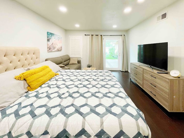 Peaceful Garden Studio 🌿Private Entry+kitchen🍳☕️ - Anaheim
