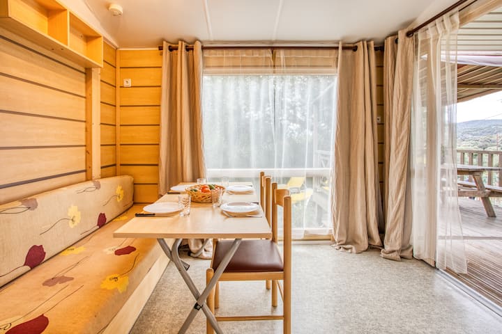 Mobil Home Climatisé Proche De La Plage De Lozari - Belgodère