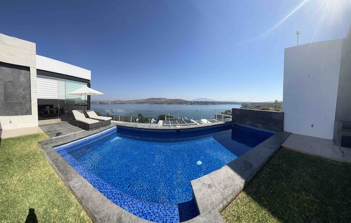 La Mejor Vista Al Lago, Alberca Propia Con Clima - Tequesquitengo