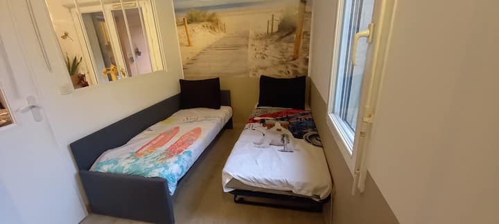 Chambre Rdc Jardin Et Chats - Bordeaux