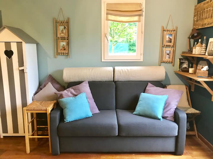 Appartement Ensoleillé Avec Jardin - Lac des Miroirs