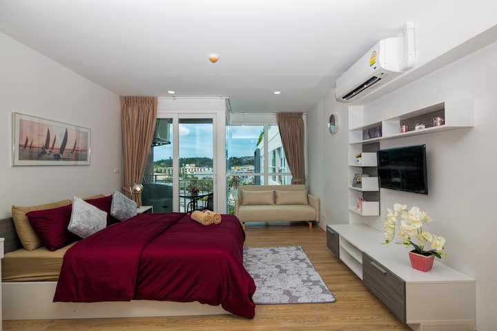 Well Equipped & Designed  Studio @Kata,beach-900 M - Kata Beach
