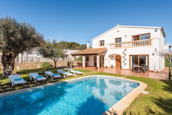 Villa With 4 Bedrooms In Son Carrió, With Private Pool, Enclosed Garden And Wifi - Islas Baleares