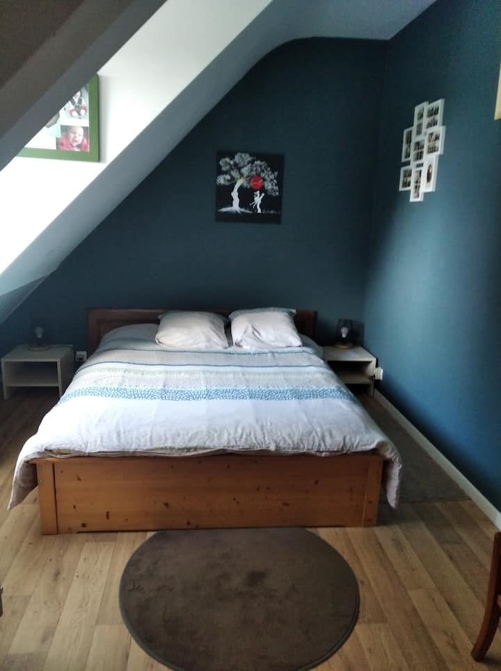 Chambre Privée Pour 2 Personnes - Le Verger