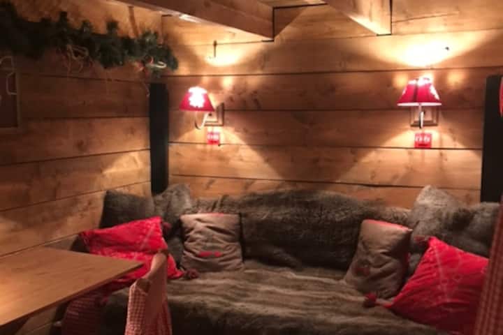 Appart Alpe D'huez Déco Chalet Retour Ski Aux Pied - Oz-en-Oisans