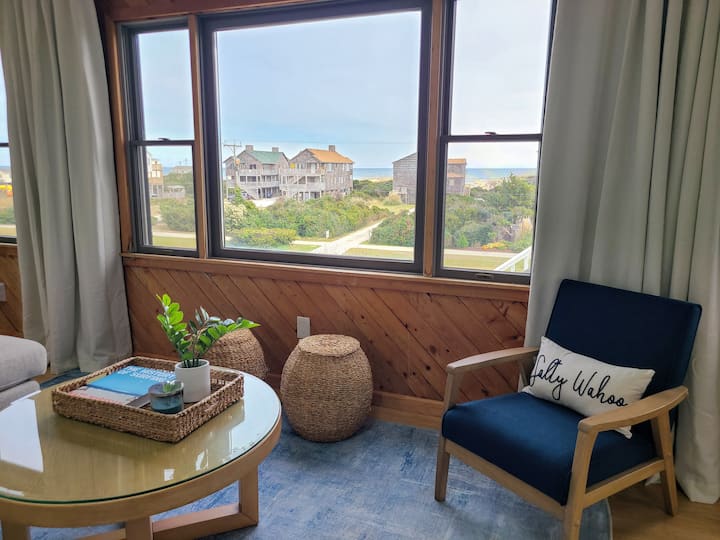 Ocean View Home W/ Hot Tub & 3min Walk To Beach - Nags Head, NC