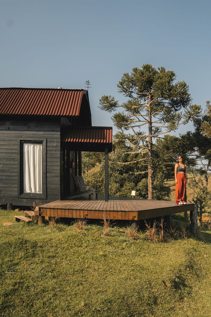 Valley Ranch Cabin- Barn House,  Hidro Com Vista! - Urubici