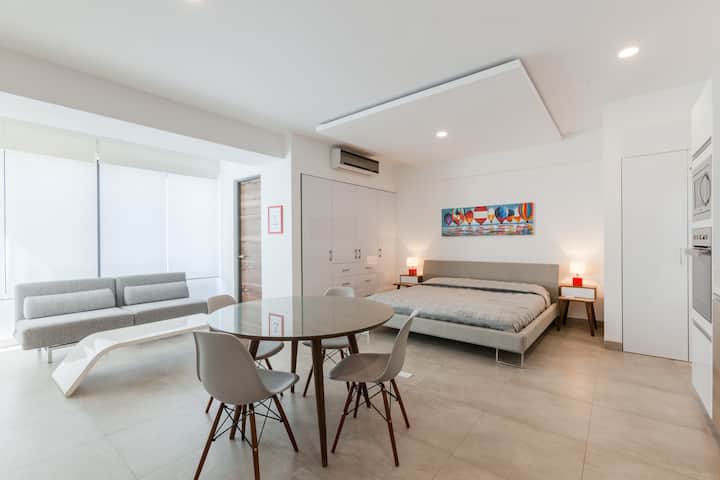 Moderno Estudio En El Centro De Playa - 普拉亞德爾卡曼