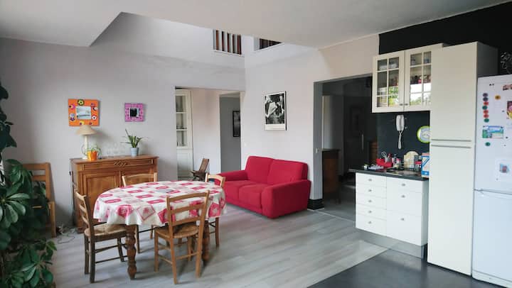 Chambre Privée Lit Double, Centre Ville St Genis - Craponne