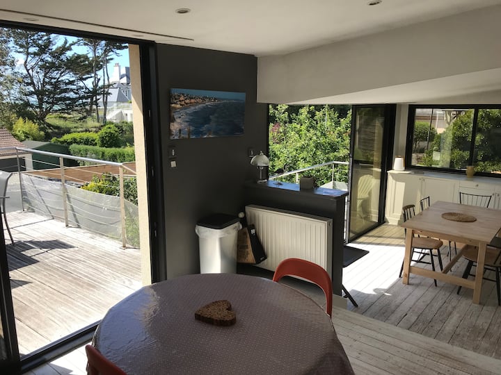 Villa Vue Mer à 50m De La Plage! - Saint-Pair-sur-Mer