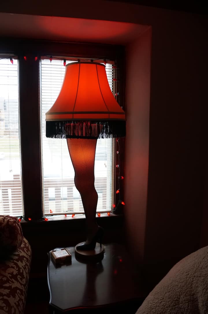 Leg Lamp Air Bnb - Milwaukee, WI