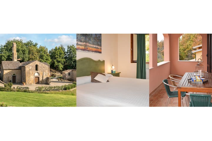 Enchanting Apartment With Panoramic Terrace - Pitigliano
