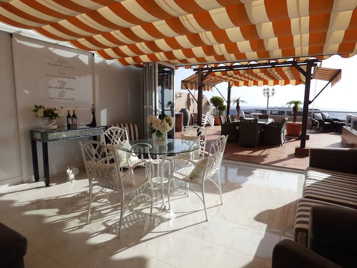 Penthouse Apartment With Large Rooftop Terrace - Torrox