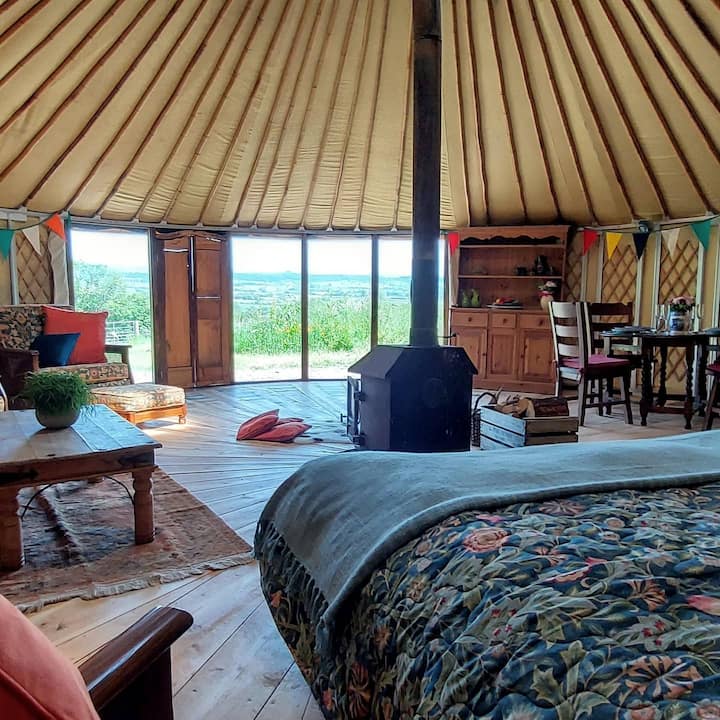 Tor View Farm, Glastonbury Glamping - グラストンベリー
