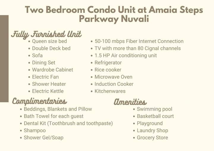 2 Bedroom Condo At Nuvali - Calamba