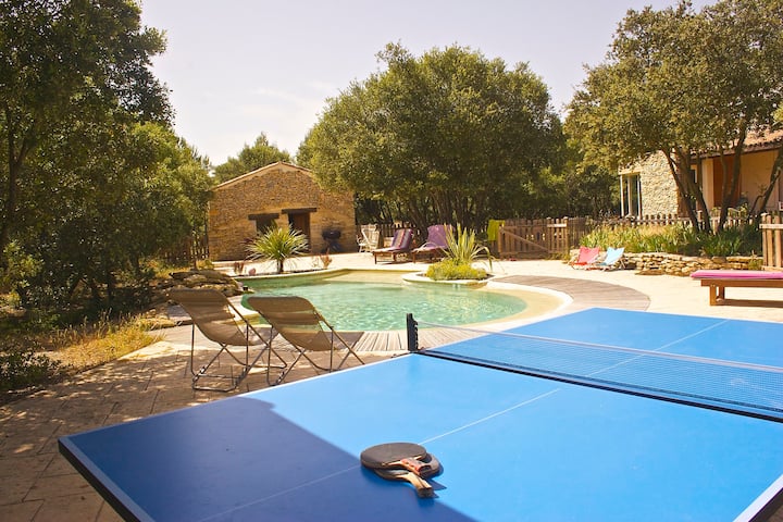 Le Mazet De Vallongue En Garrigue. - Sommières