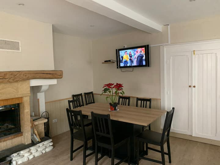 Maison Conviviale Et Familiale 8 Personnes - Lannemezan