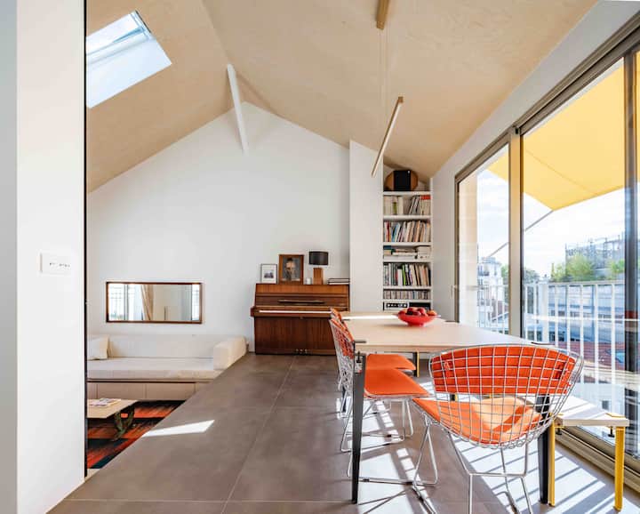 Duplex Lumineux Père Lachaise - Paris