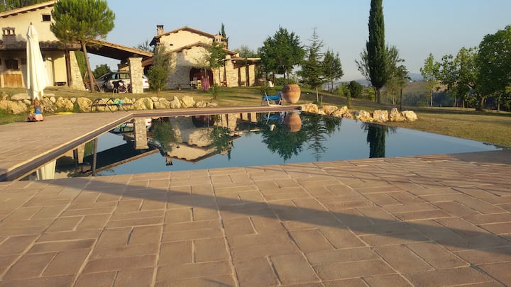 Villa Con Piscina "Countryhousepacifici" - Narni