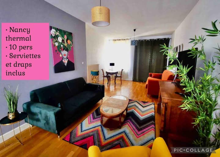 Frida - Nancy Thermal- 10 Pers Max - Vandœuvre-lès-Nancy