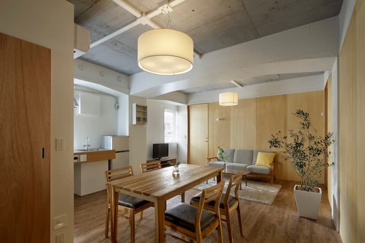 【池袋區】Jr山手線大塚站/三房一廳團體房/寬敞無印風 - Ikebukuro