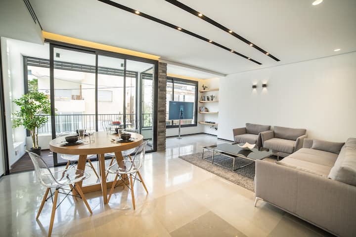 Supreme 2bdrm & 2bath - Best Spot! - Tel-Aviv
