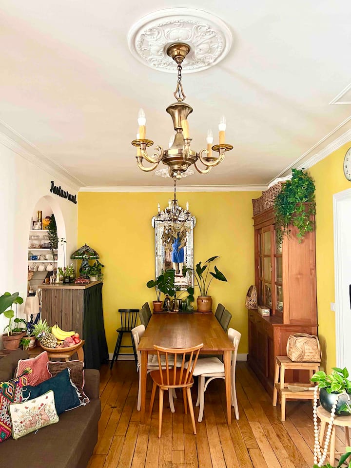 Appartement De Charme à Belleville 46 M² - Paris 5e Arrondissement