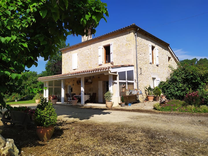 Maison Gersoise De Charme Et Son Verger Au Calme - Condom