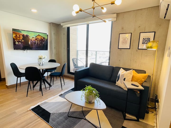 P001 Elegante Departamento Centro Mty - Monterrey