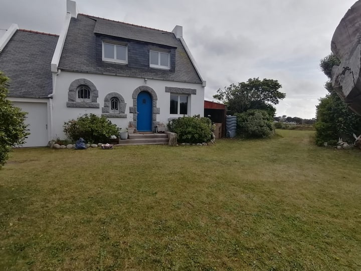 Grande Maison Vue Mer  100 M De La Plage - Landéda