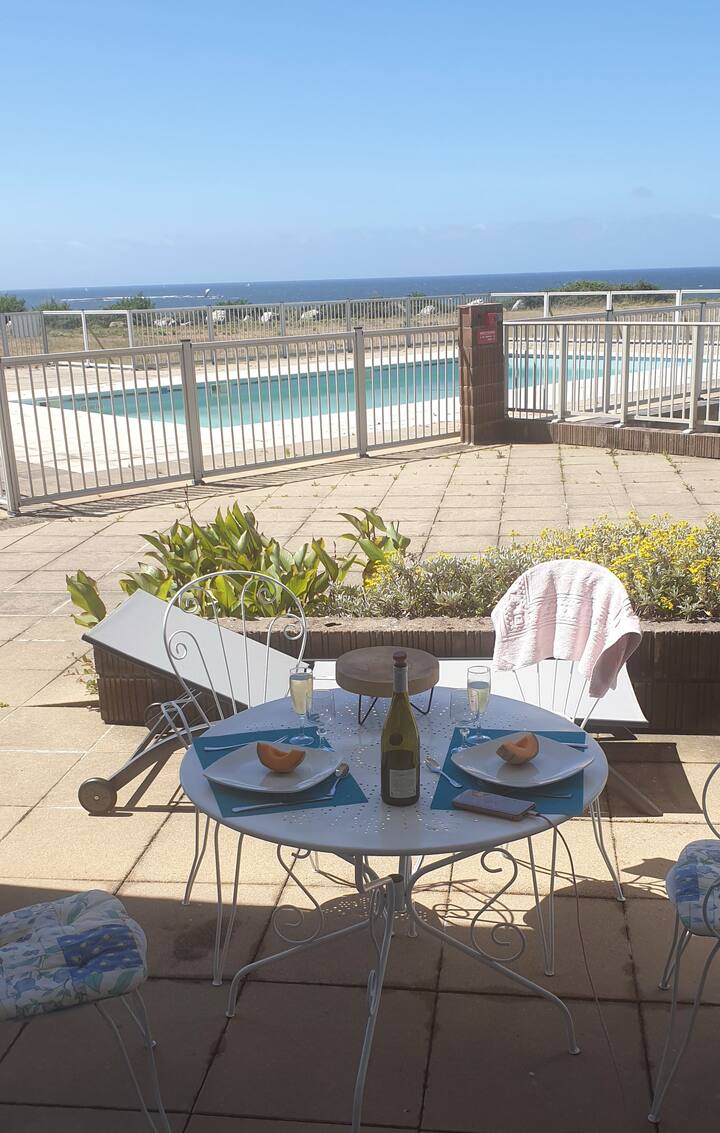 Appartement Coco Au Rdc Vue Mer Résidence Le Maeva - Clohars-Carnoët