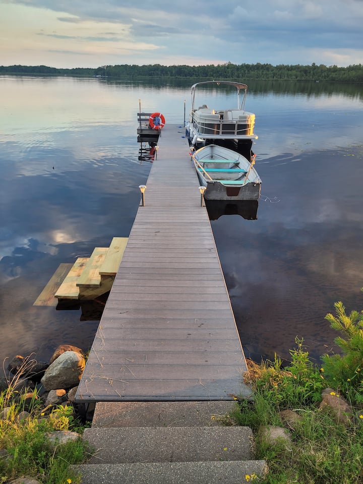 Lake Cabin W/ Hot Tub, Next 2 Trails, Dogs Welcome - Mountain, WI