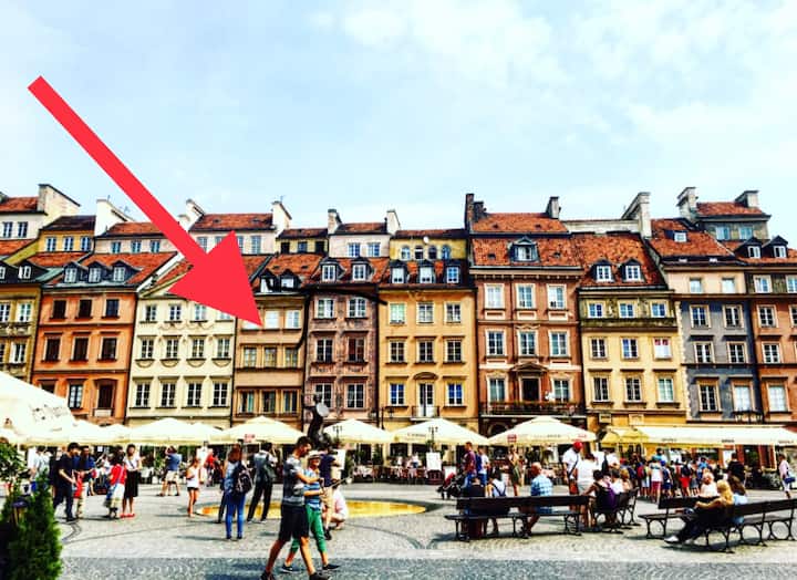 The Best View In Warsaw-old Town - Varsovie