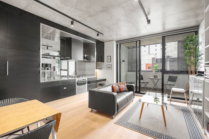 Modern 1bd Apartment Overlooking Greville St - St Kilda