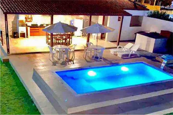 Linda Casa De Praia Em Maceió Na Praia De Ipioca - Maceió