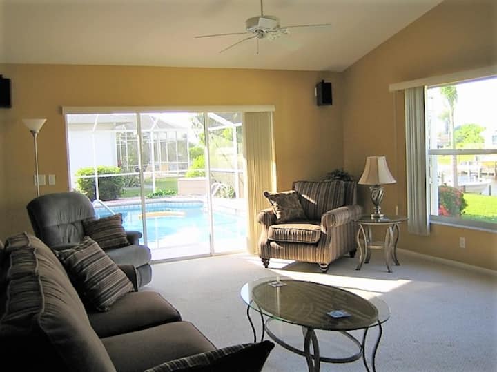 Adagio Villa - Dual-heated Pool On A Gulf Canal - Sanibel Island, FL