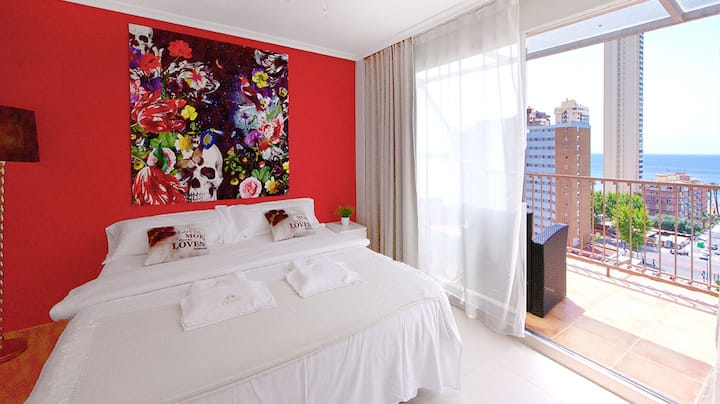 My Pretty Payma - Levante Beach - Studio W Balcony - Benidorm