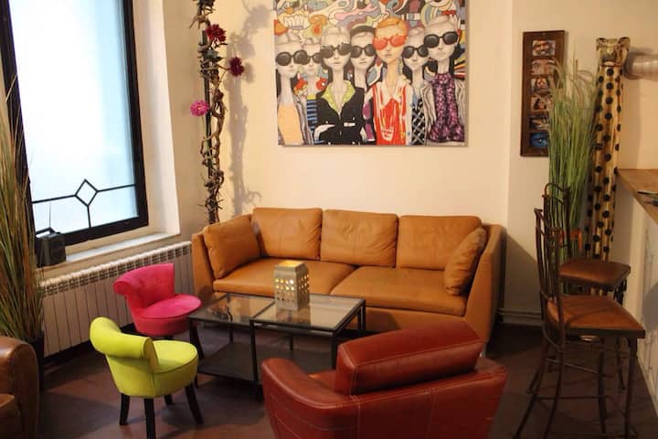 3l (Lovely&lovely Loft) Hypercentre - 8 Places - Marseille