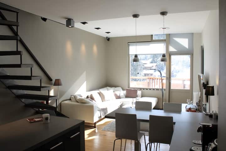 Duplex Courchevel-la Tania Skis Aux Pieds-prox1850 - Brides-les-Bains