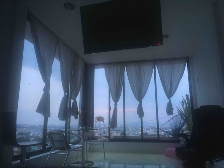 Loft En Tercer Piso Con Vista Panoramica - Puebla