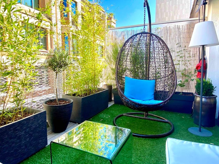 Appart Avec Terrasse - 5' Champs Elysées - Défense - Neuilly-sur-Seine