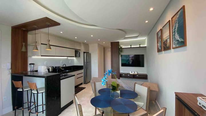 Incrível Apto Com Vista Mar Na Praia Navegantes Sc - Navegantes