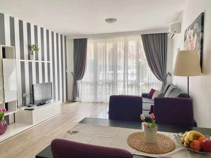 Апартамент с 1 спалня в к-с “Атия Резорт” - А-11 - Chernomorets