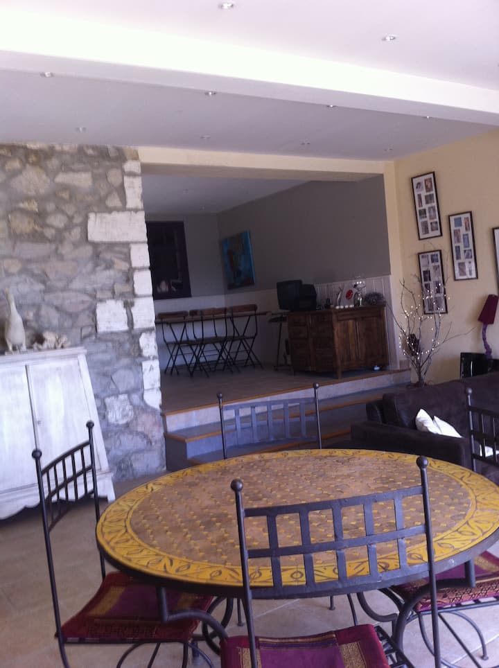 Apprt. En Rdc D'une Maison + Jardin - Villeneuve-lès-Avignon